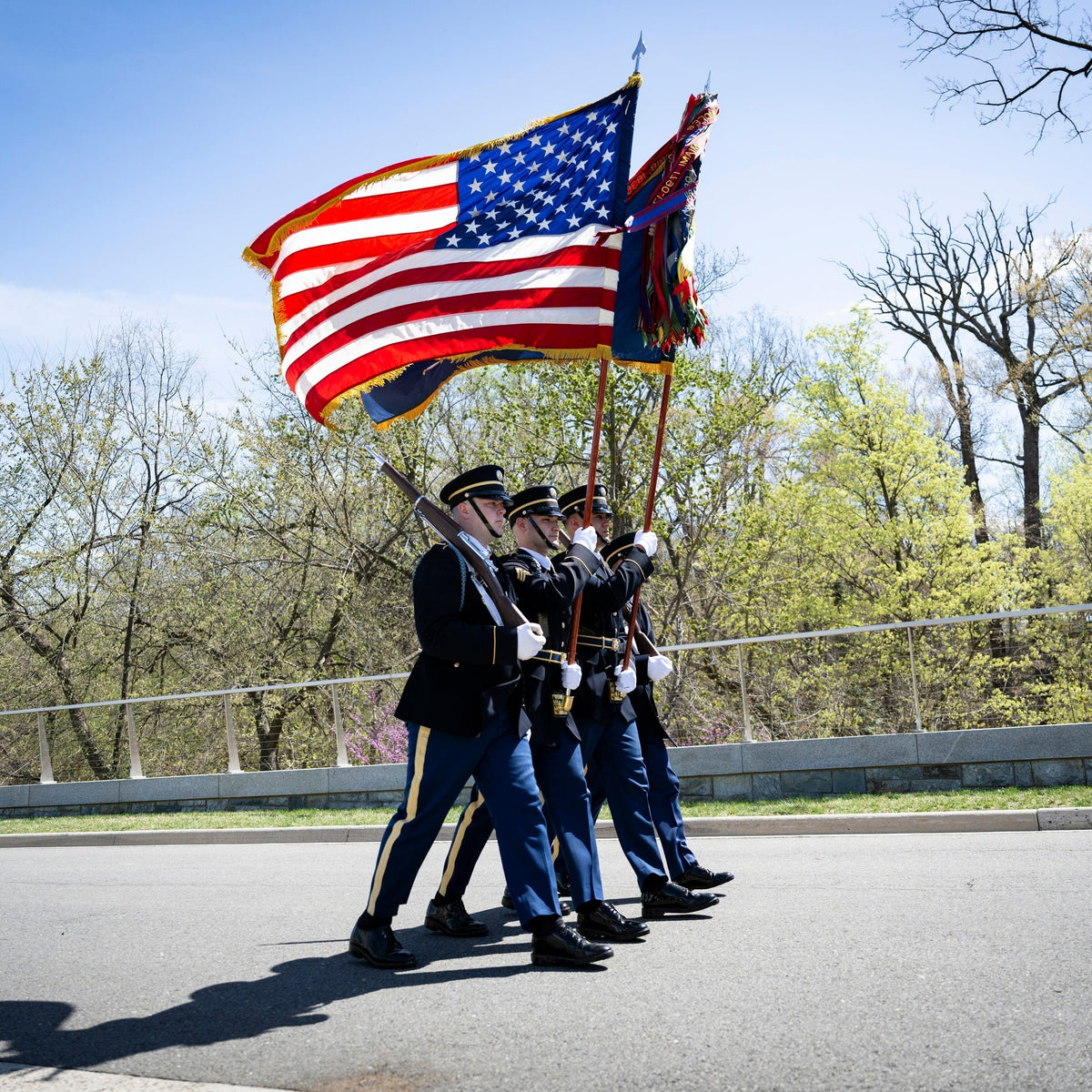 Gold Fringe on American Flag: What It Means – USAMM