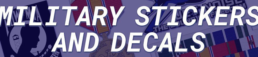 Military Stickers and Decals | USAMM | New Sticker Designs