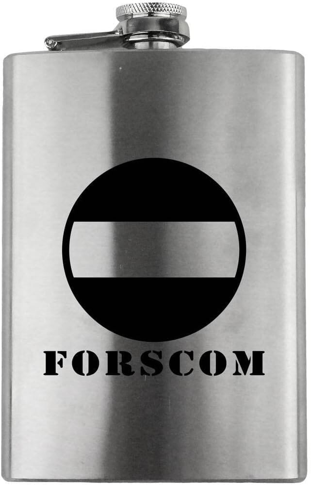 Army FORSCOM Subdued 8oz. Flask – USAMM
