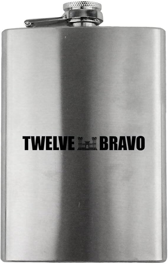 Army Combat Engineer MOS 12B Veteran 8oz. Flask – USAMM