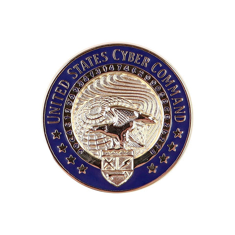 United States Cyber Command ID Badge - Regulation Size – USAMM