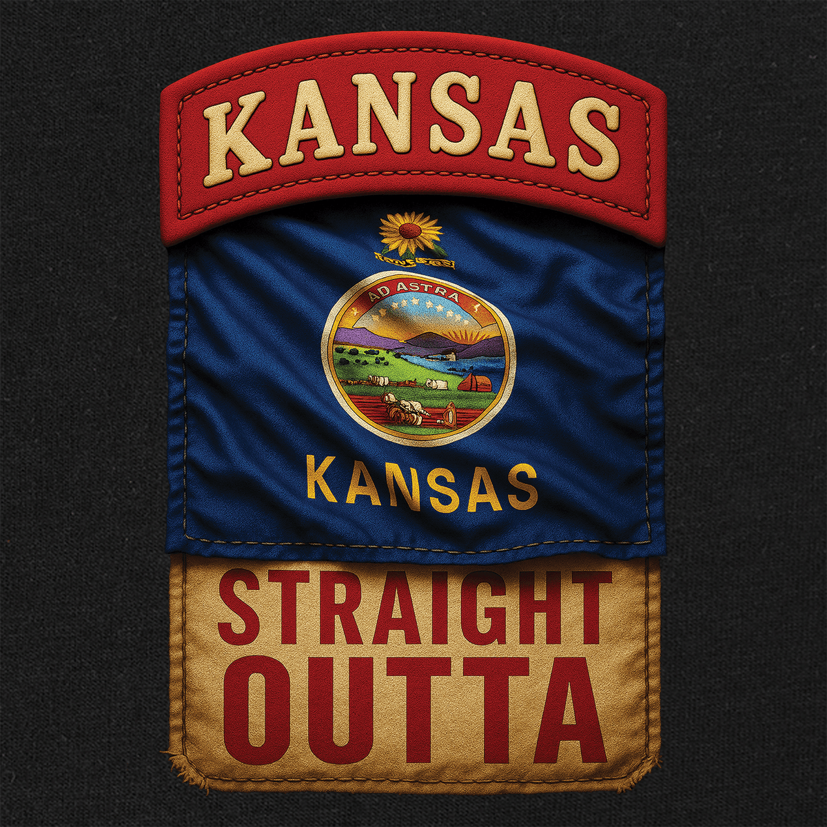 State Tab Shirt: Kansas – USAMM