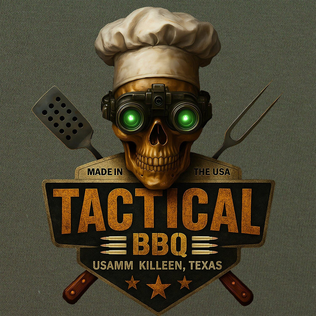 Tactical Chef BBQ T-Shirt – USAMM