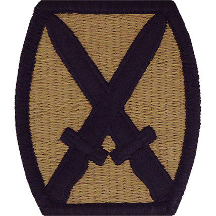 10th Mountain Division MultiCam (OCP) Patch – USAMM