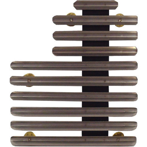 Staggered-Right 1/8-Inch Spaced Center Top 25 Ribbon Mount | USAMM