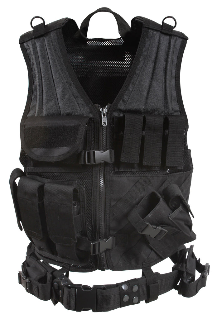 Airsoft Tactical Vest Black