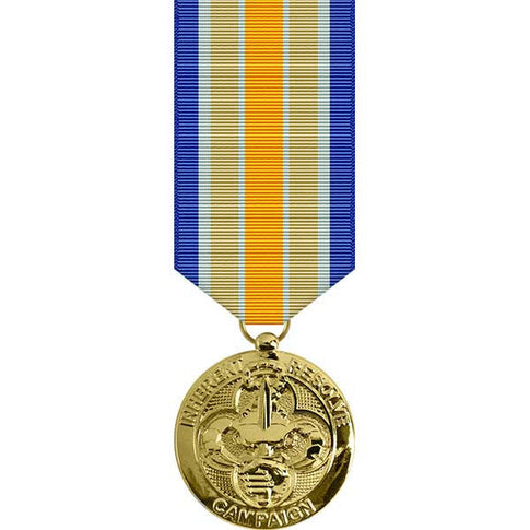 Inherent Resolve Campaign Anodized Miniature Medal | USAMM