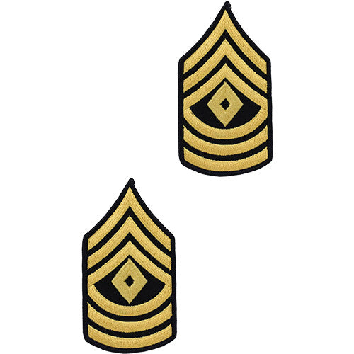 Army Dress Blue (Gold on Blue) Enlisted Rank - Male Size – USAMM