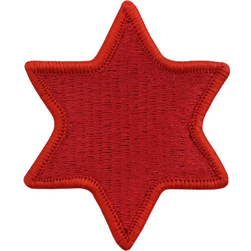 6th Infantry Division Class A Patch | USAMM