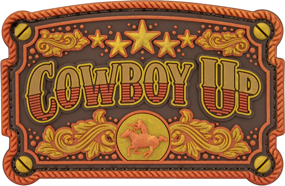 Cowboy Up PVC Patch | USAMM