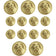 Marine Corps Dress Uniform Button Set | USMC Buttons | USAMM
