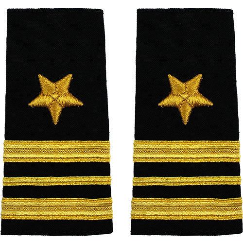 Navy Soft Shoulder Marks - Line - Sold in Pairs | USAMM