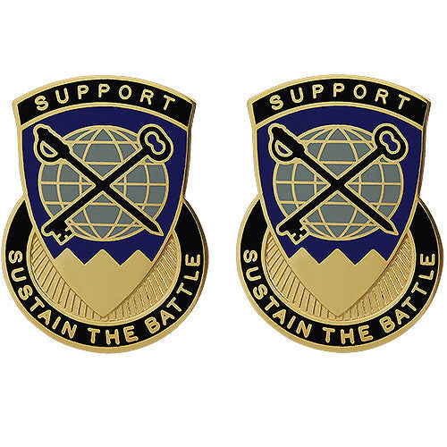 107th Quartermaster Battalion Unit Crest | USAMM