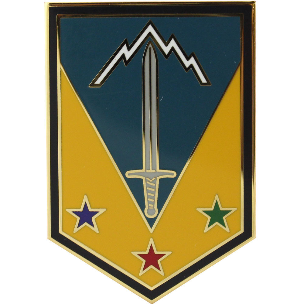 3rd Maneuver Enhancement Brigade Combat Service ID Badge – USAMM