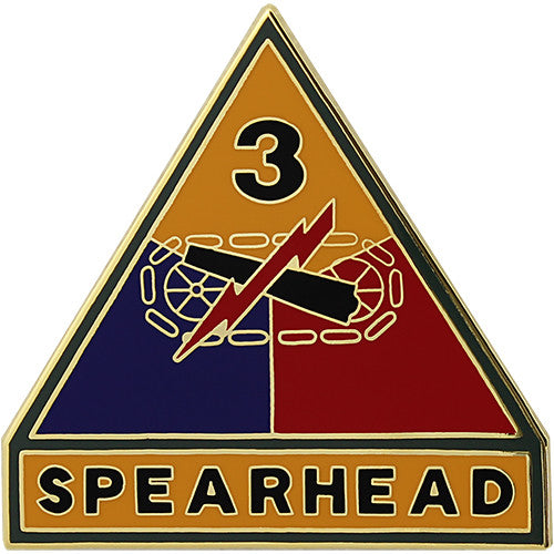 3rd Armored Division Combat Service Identification Badge – USAMM