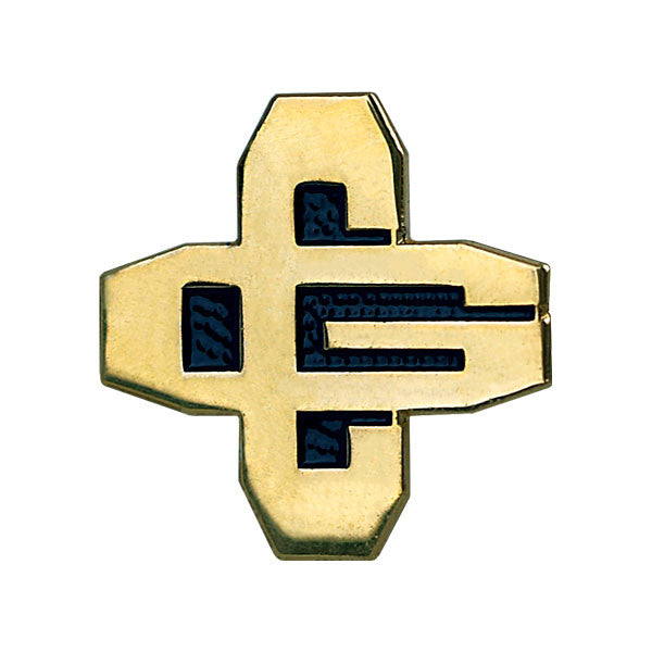 Coast Guard Interlocking CG 7/8" Lapel Pin – USAMM