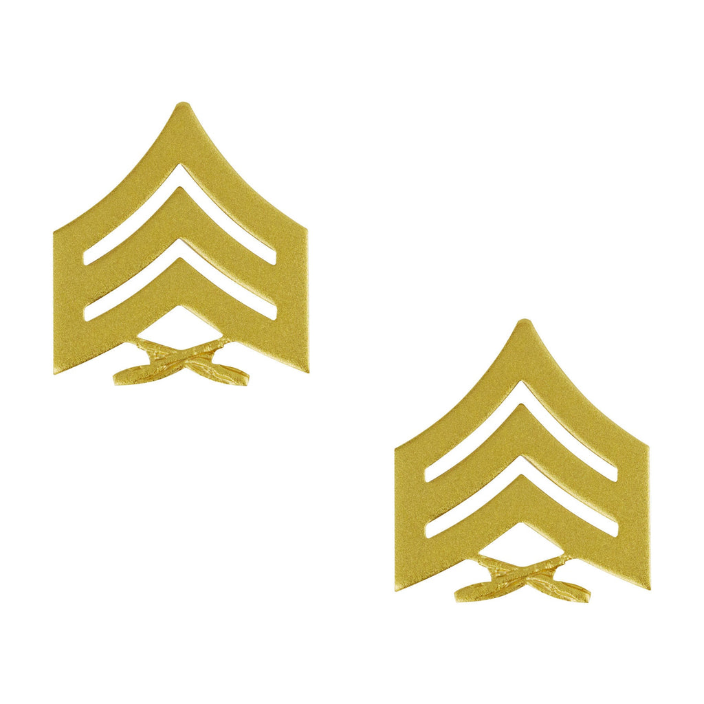 Marine Corps Gold Satin Enlisted Rank | USAMM