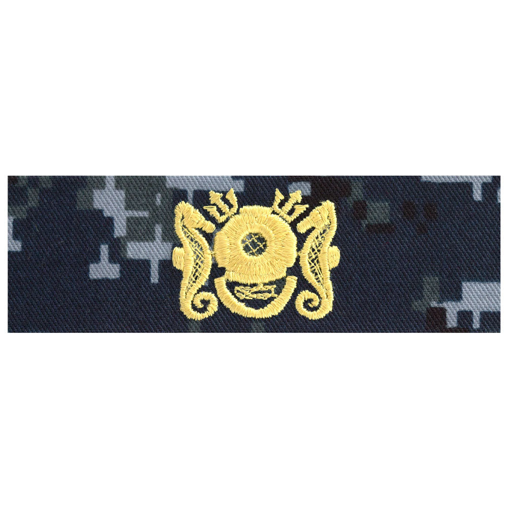 US Navy Embroidered Badge - Diving Officer | USAMM