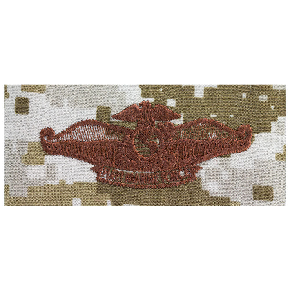 US Navy Embroidered Badge - FMF Chaplain | USAMM