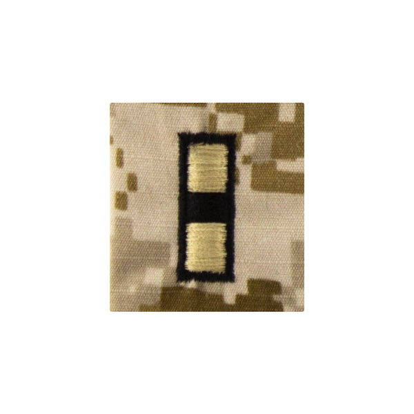 Navy Parka Tab Desert Digital Embroidered Rank - Enlisted & Officer | USAMM