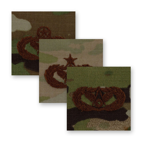 Air Force Civil Engineer Badges Embroidered - OCP | USAMM