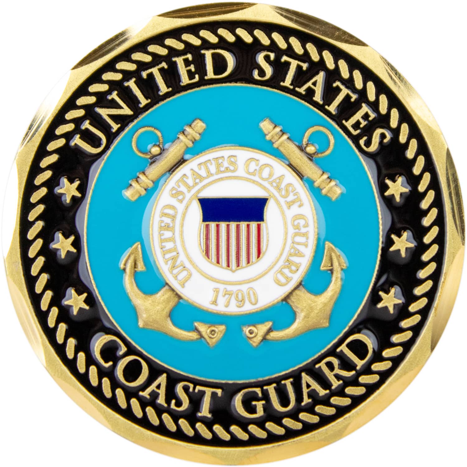 Retired - U.S. Coast Guard Challenge Coin – USAMM