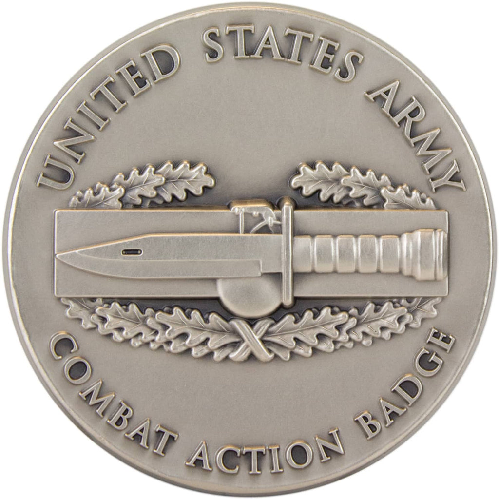 Combat Action Badge Challenge Coin | USAMM