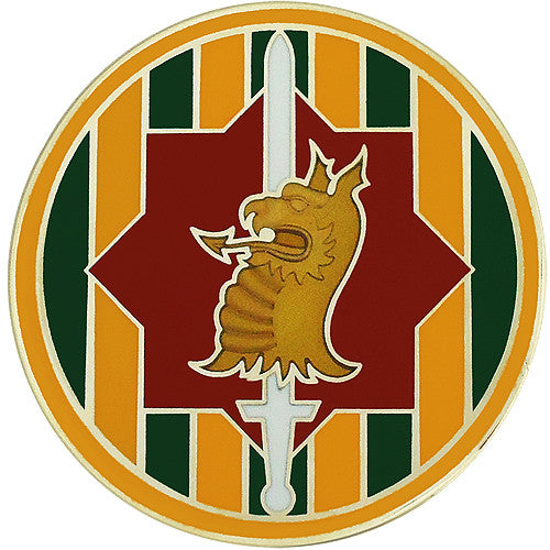 89th Military Police Brigade Combat Service ID Badge – USAMM