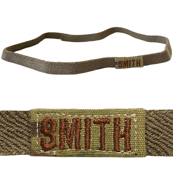 Embroidered Name Tapes and Helmet Bands | USAMM