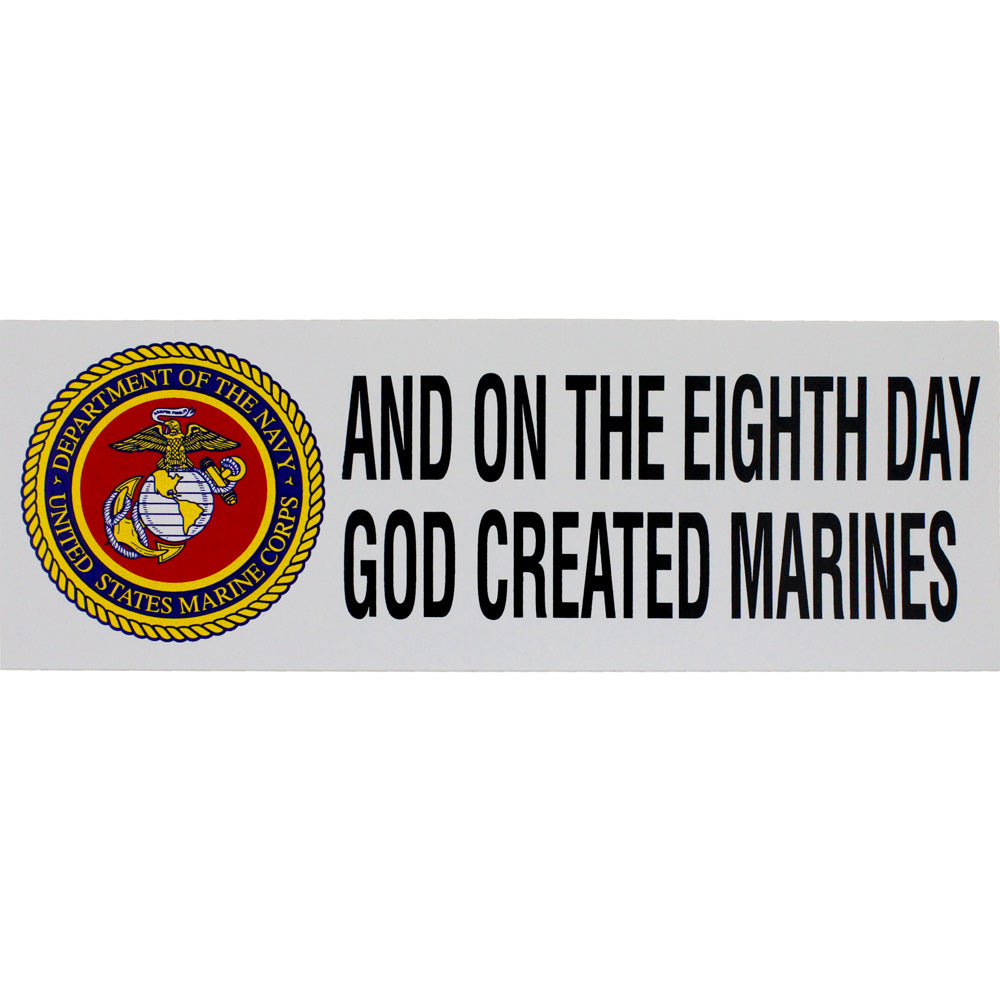 On The Eighth Day Bumper Sticker | USAMM