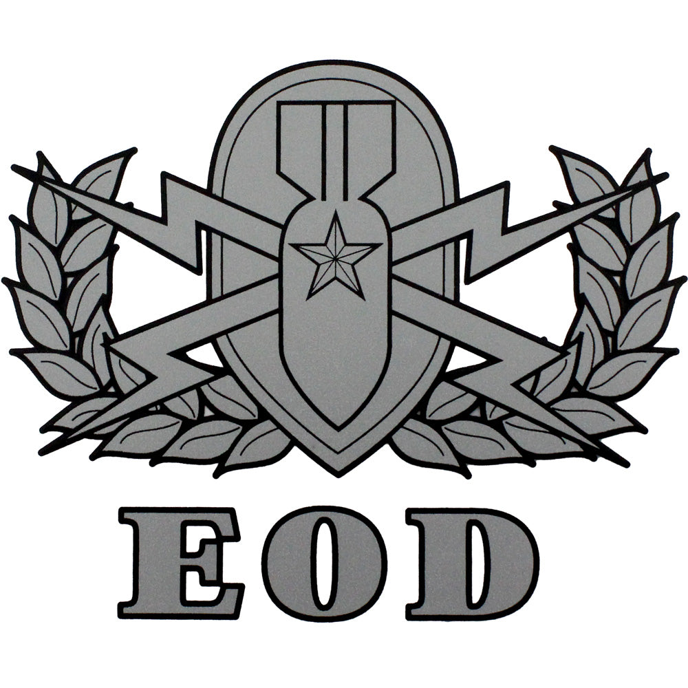 Explosive Ordnance Disposal Clear Decal | USAMM