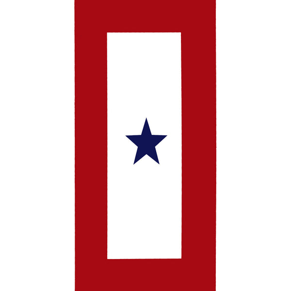 Blue Star Service Decal | USAMM