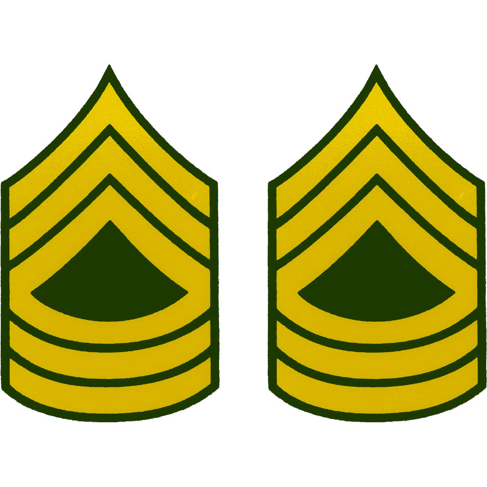 Army Enlisted Rank Decal 2 pc. | USAMM