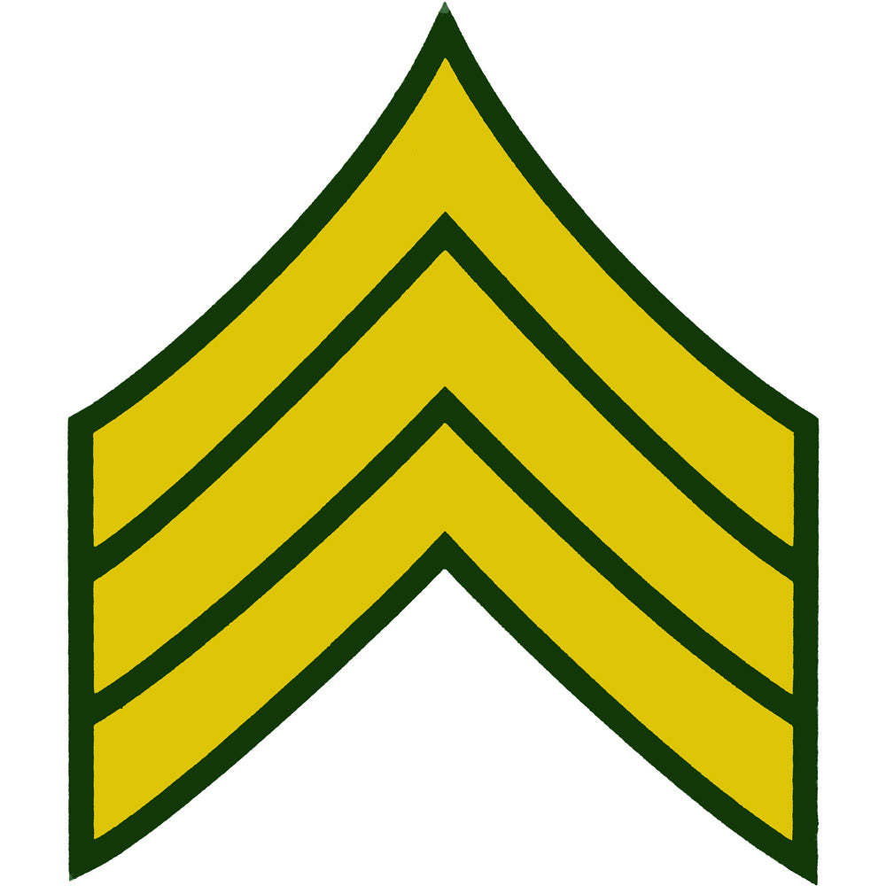 Army Enlisted Rank Decal | USAMM