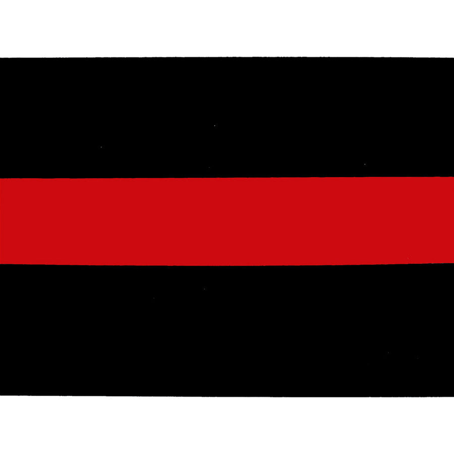 Red And Black Stripe Decal – USAMM