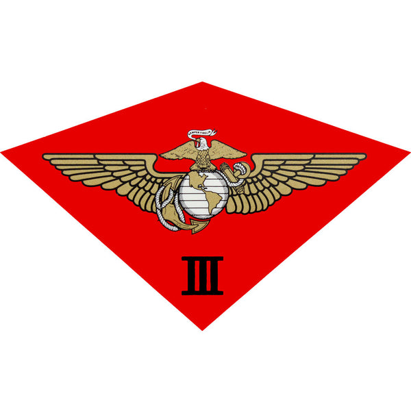 3rd Marine Air Wing Clear Decal | USAMM