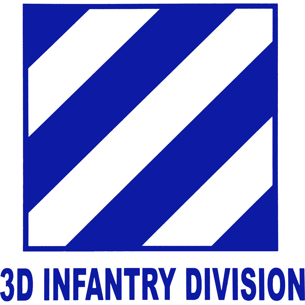 3rd Infantry Division Clear Decal | USAMM