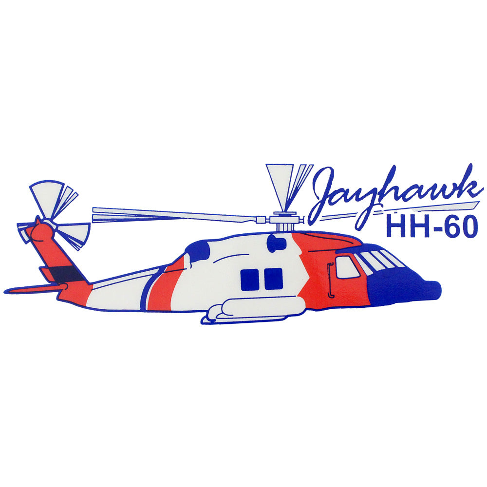 Jayhawk Helicopter Clear Decal – USAMM