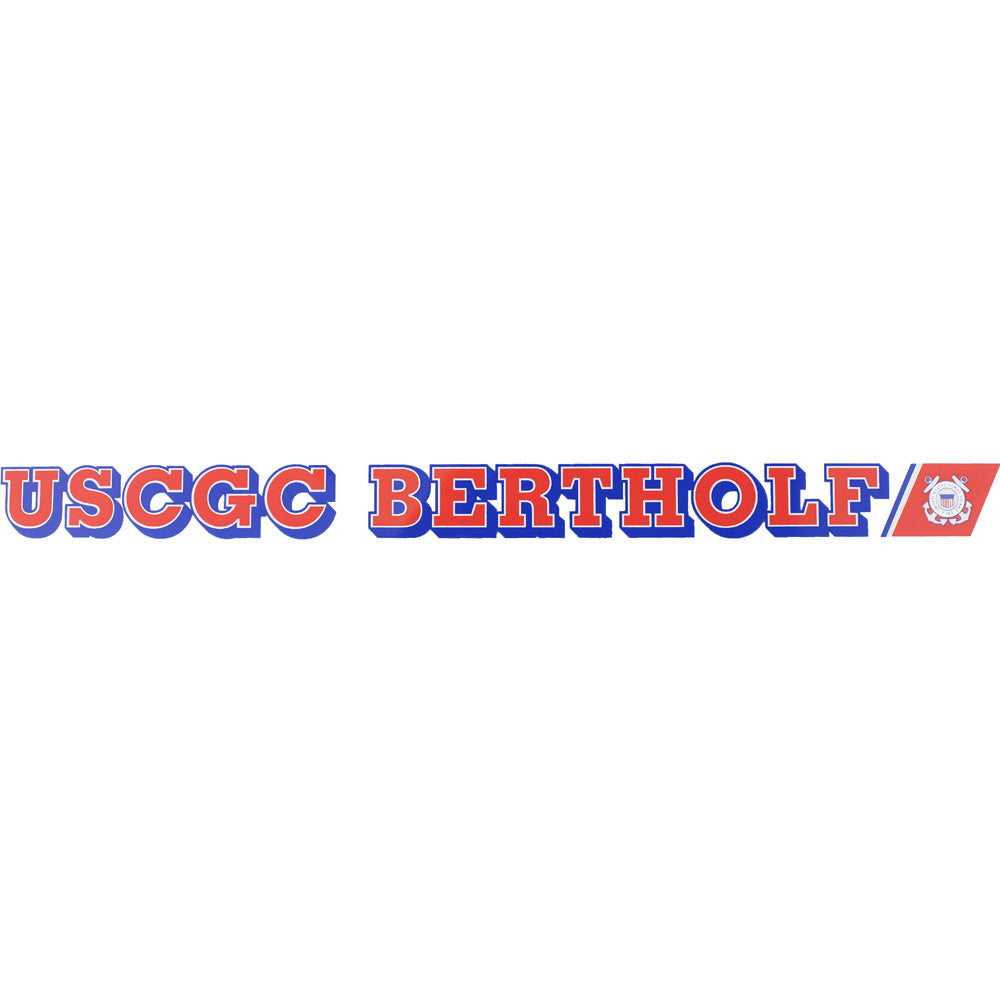 USCGC Bertholf Clear Window Strip | USAMM