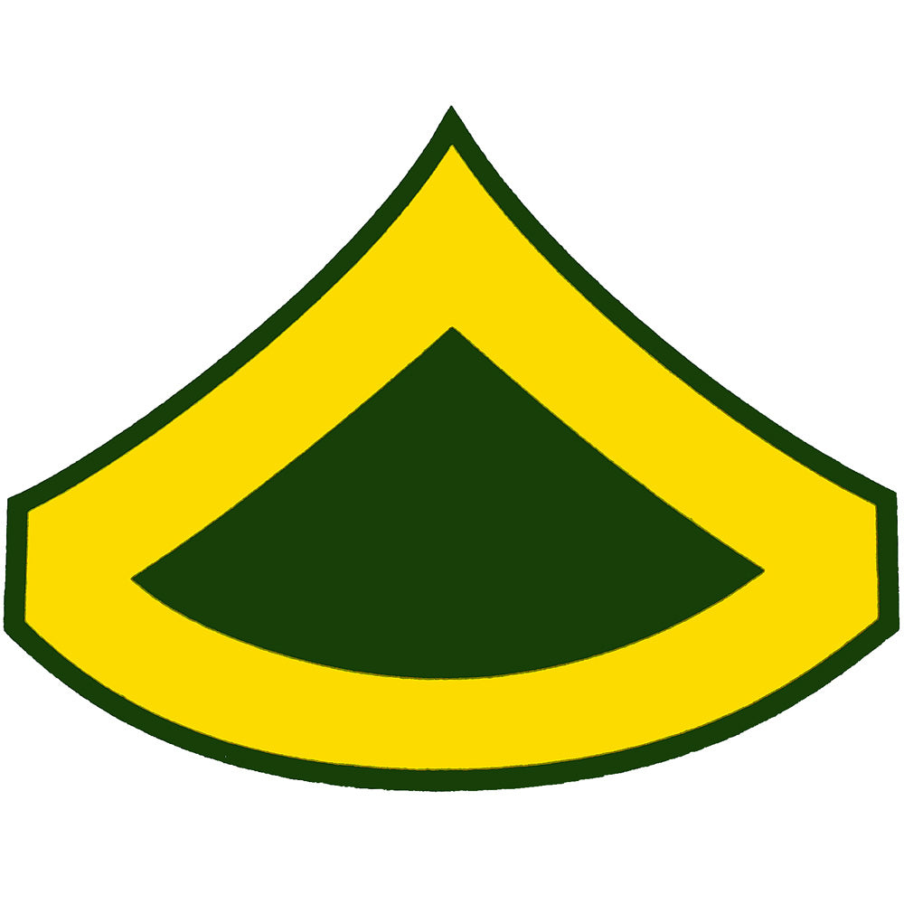 Army Enlisted Rank Decal | USAMM