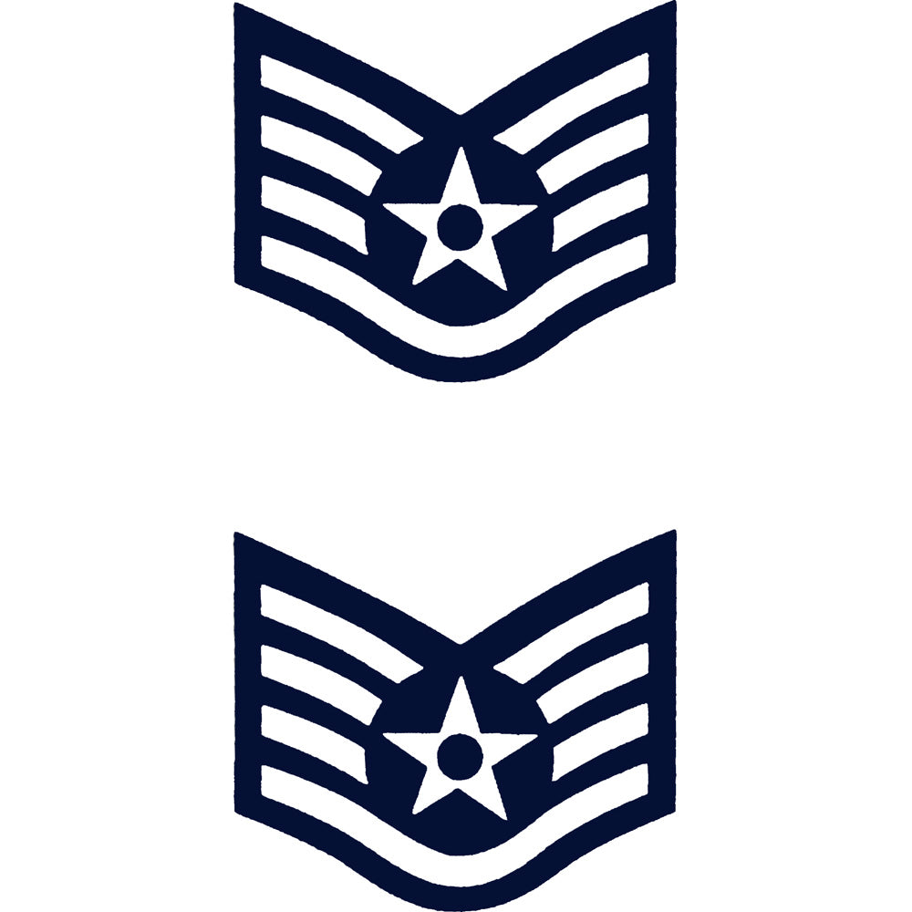 Air Force Enlisted Rank Sticker | USAMM