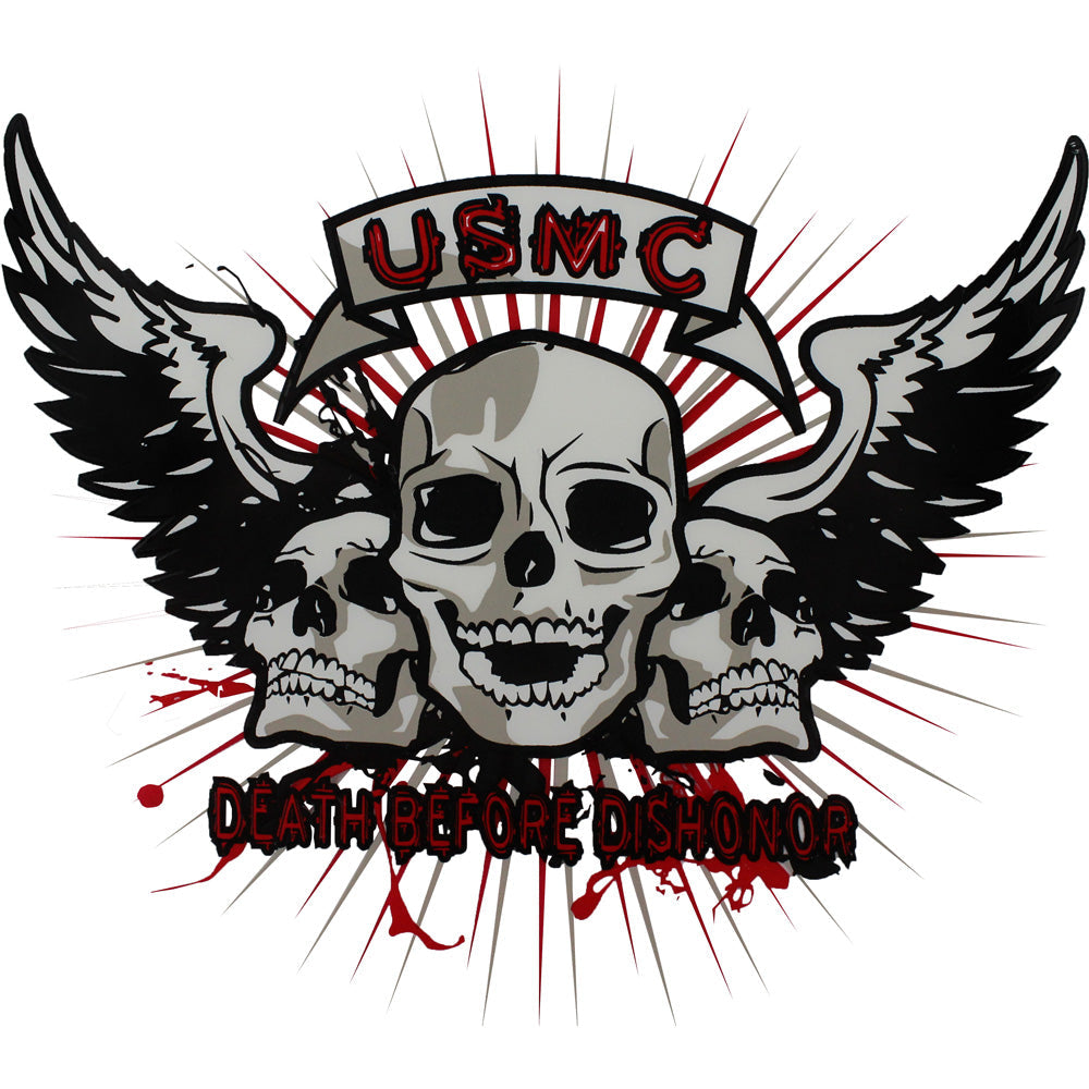 Death Before Dishonor Tattoo Usmc