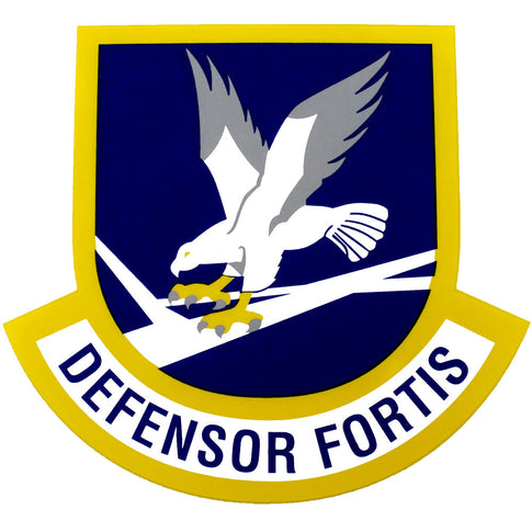 Defensor Fortis Air Force Security Force Clear Decal | USAMM