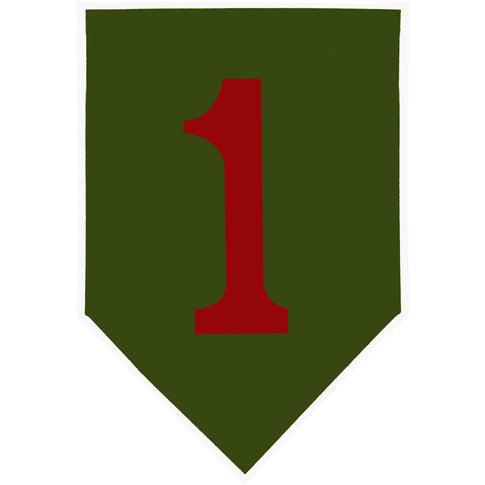 1st Infantry Division Vinyl Decal | USAMM