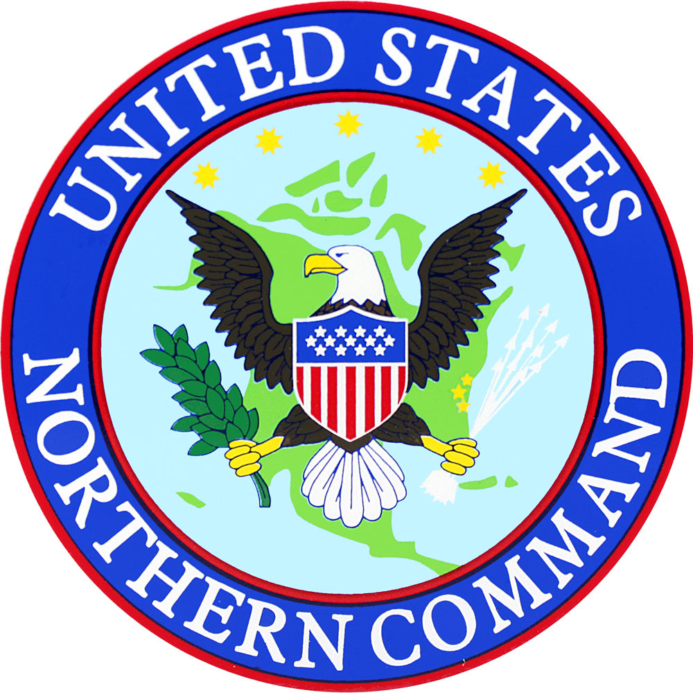 United States Northern Command 3.2" Clear Decal – USAMM