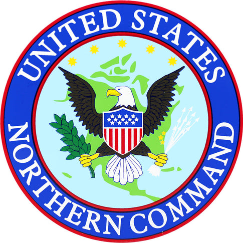 United States Northern Command 3.2" Clear Decal | USAMM