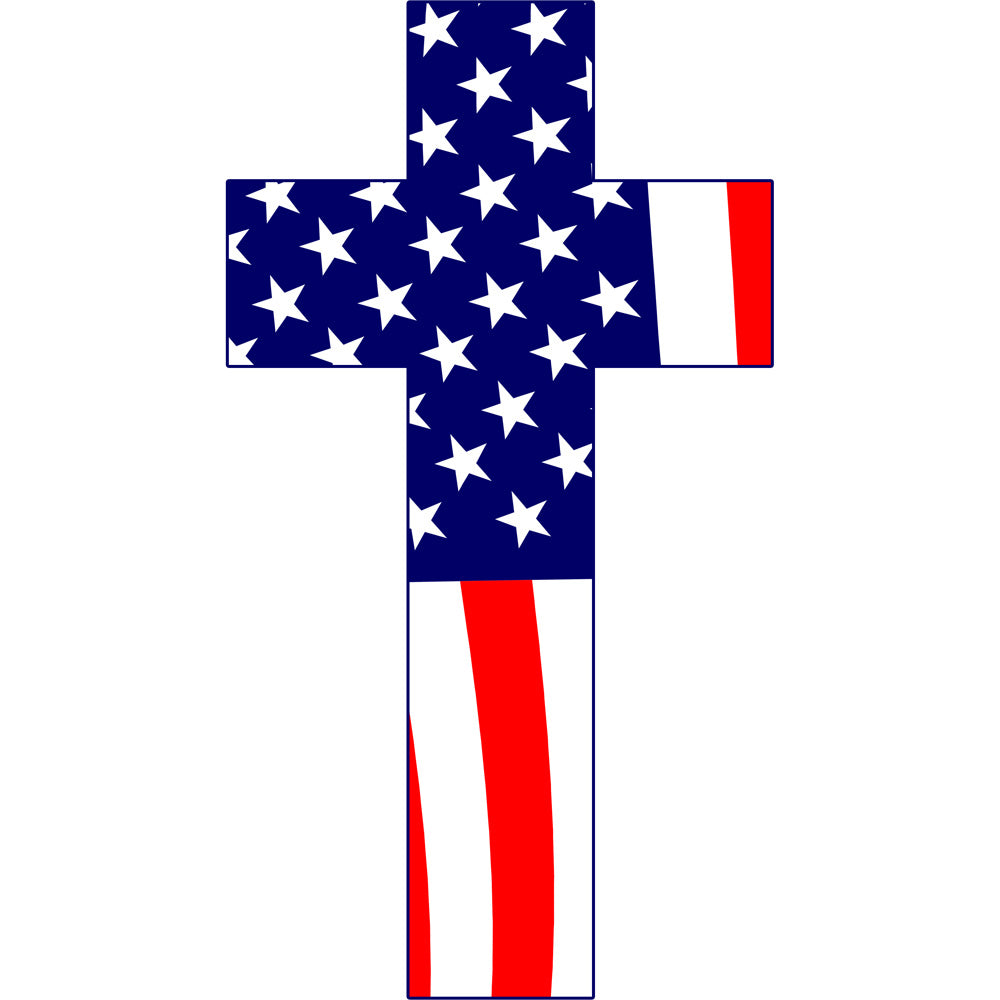 American Flag And Cross Images