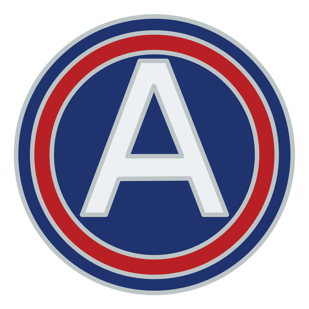 Army Central 3rd Army CSIB Sticker | USAMM