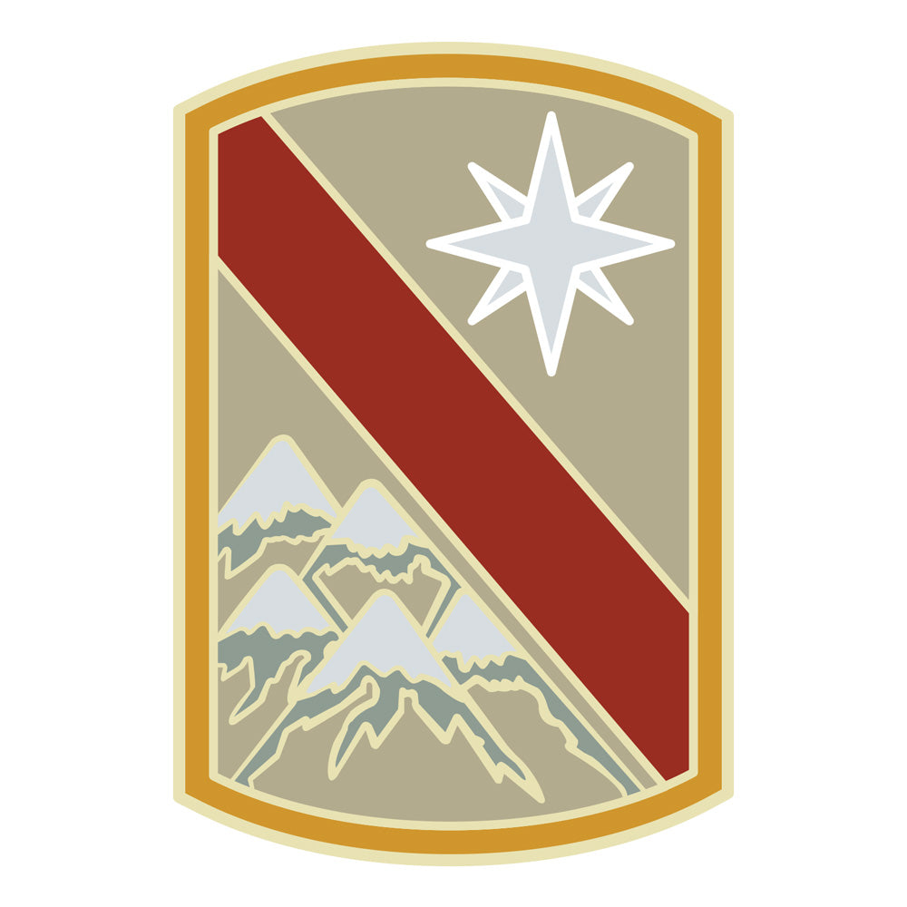 CSIB Sticker - 43rd Sustainment Brigade Decal | USAMM