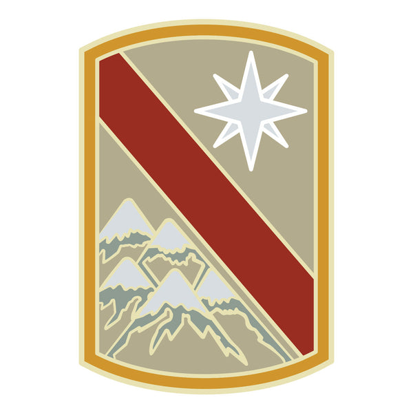 CSIB Sticker - 43rd Sustainment Brigade Decal | USAMM